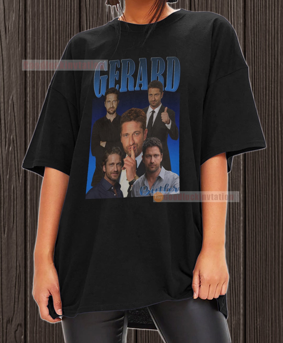 Gerard Butler Shirt T-shirt Unisex Cotton Vintage 90's Graphic Tee ...
