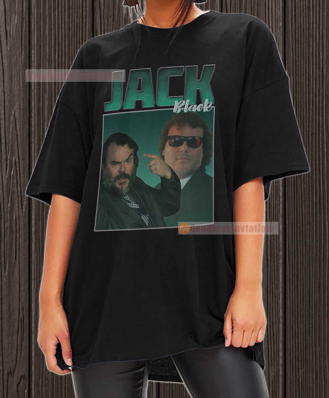 Jack Black Shirt T-shirt Unisex Cotton Vintage 90's Graphic Tee Unisex ...