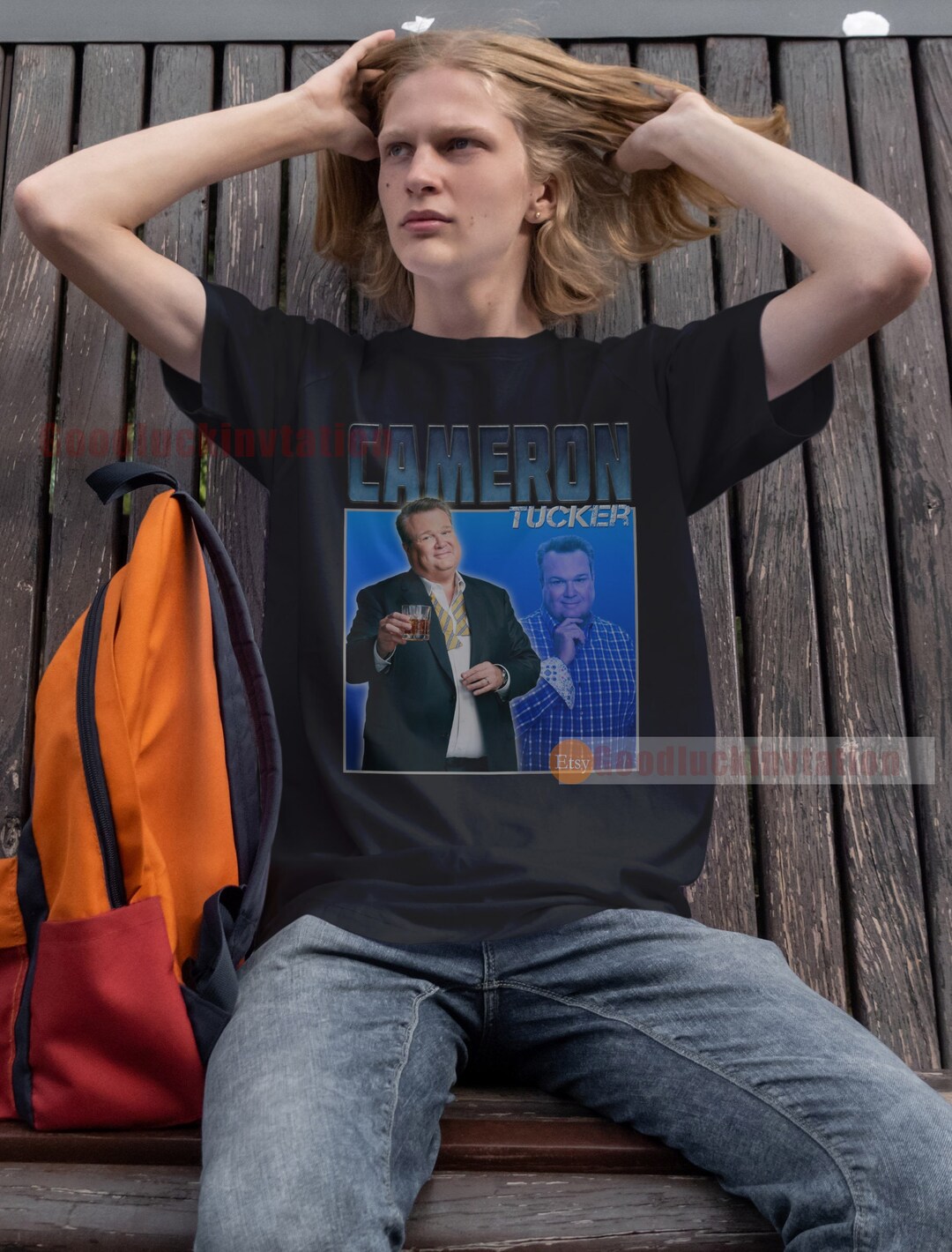 Cameron Tucker Shirt T-shirt Unisex Cotton Vintage 90's Graphic Tee ...
