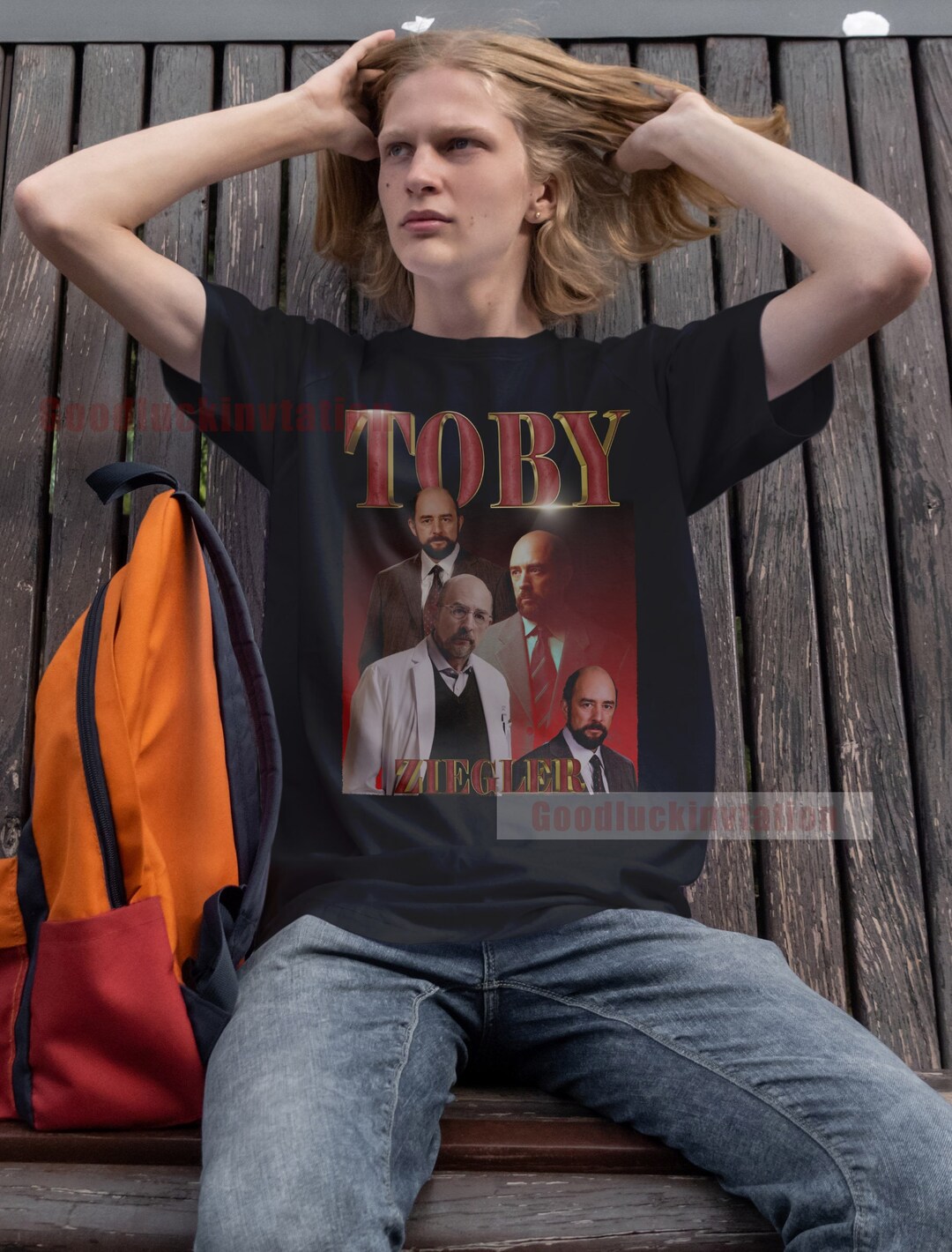 Toby Ziegler Shirt Toby Ziegler T-shirt Unisex Cotton Vintage 90's ...