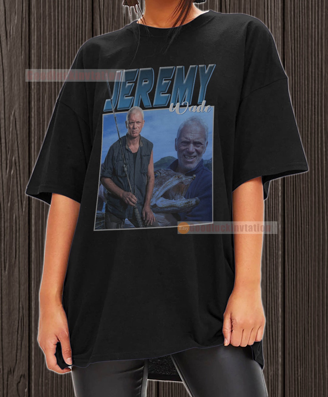 Jeremy Wade Shirt Tshirt Unisex Cotton Vintage 90's Graphic Tee Unisex ...