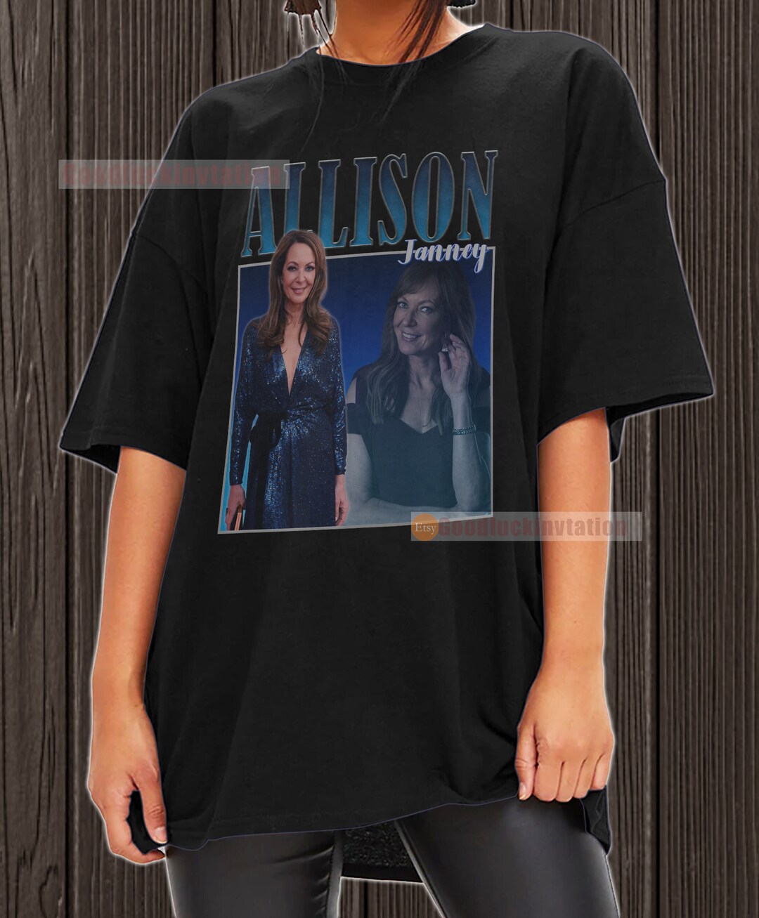 Allison Janney Shirt T-shirt Unisex Cotton Vintage 90's Graphic Tee ...