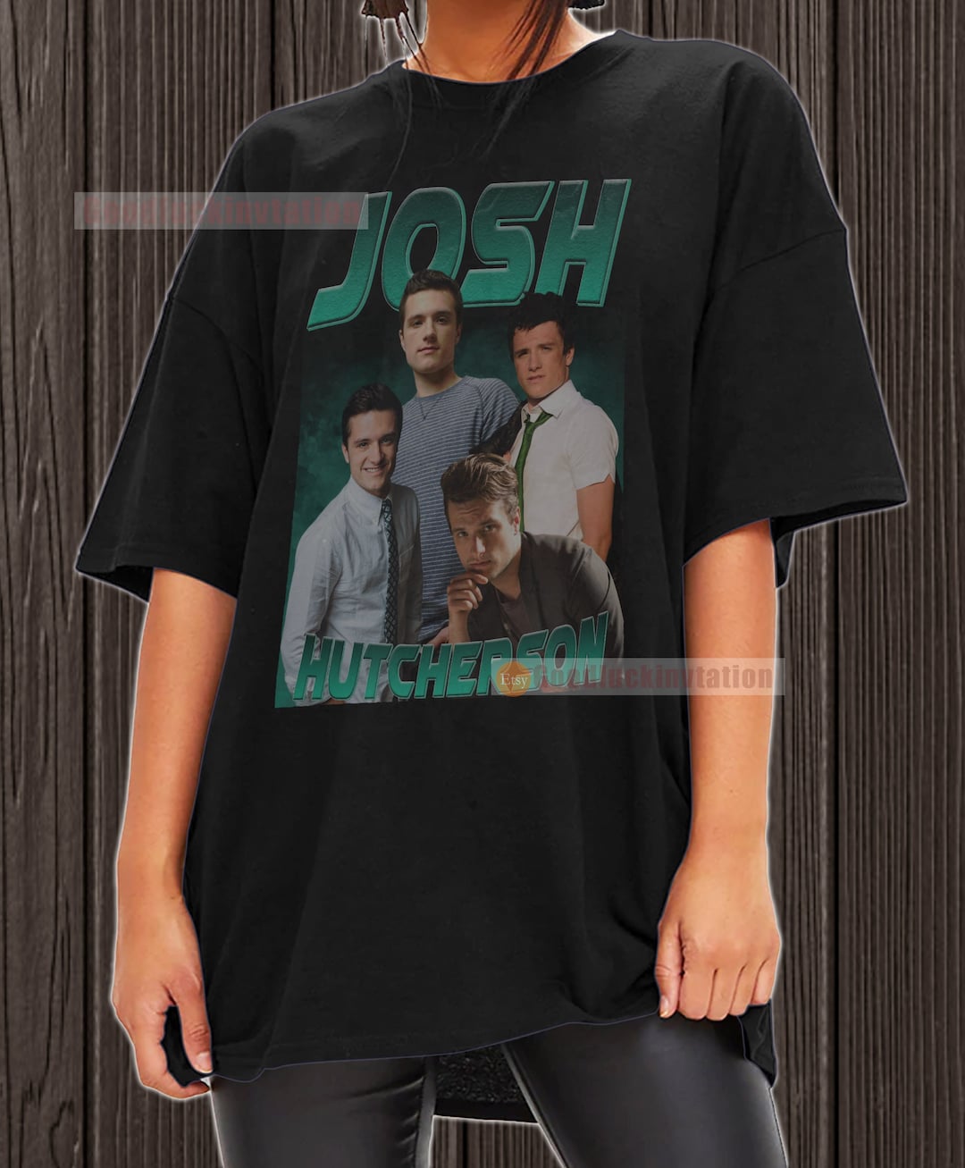 Josh Hutcherson Shirt Tshirt Unisex Cotton Vintage 90's Graphic Tee ...