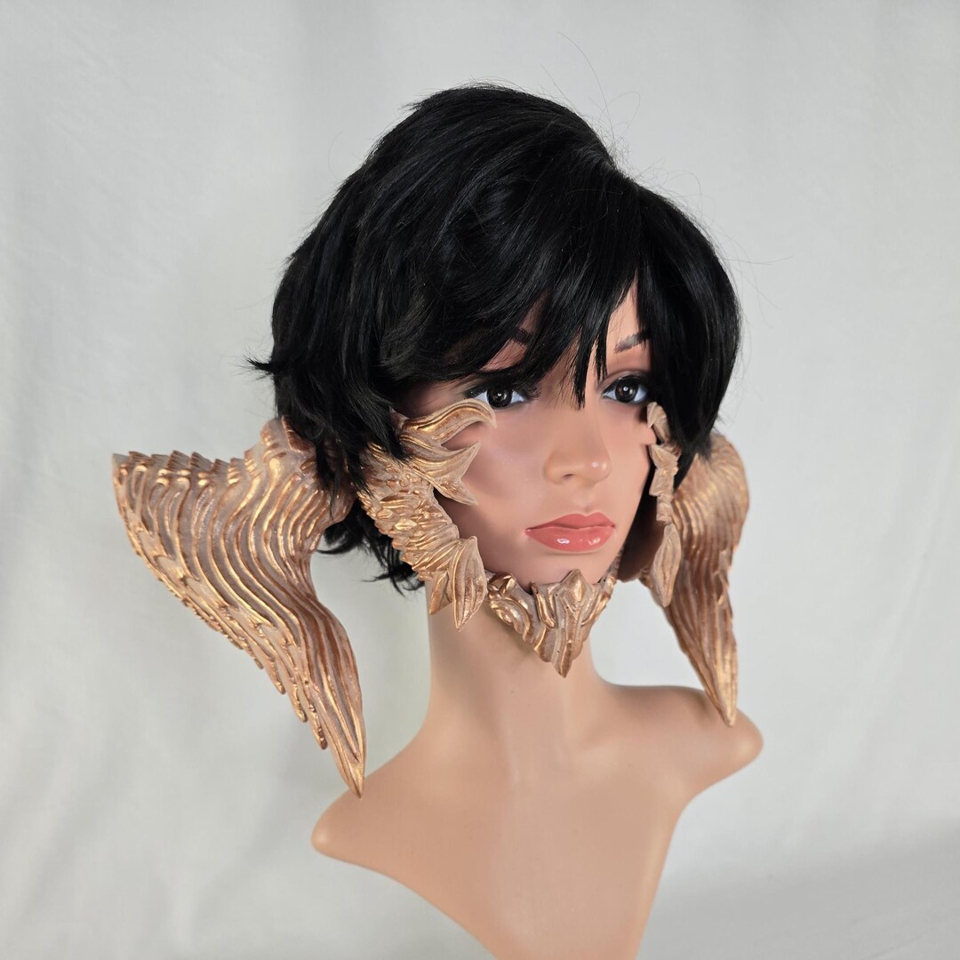 Dragon Kin Flexible Cosplay Horns (M-03) - Etsy