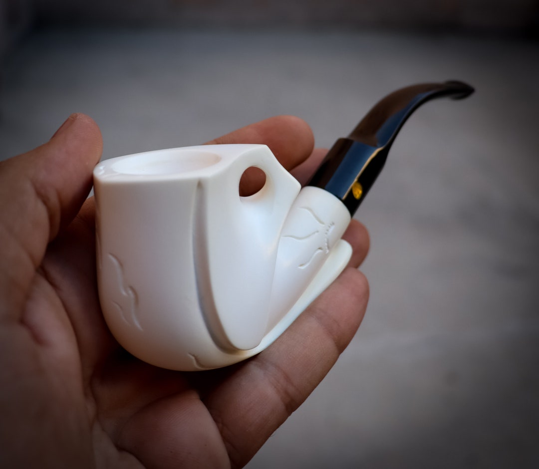 Large Size Panel Model Meerschaum Pipe - Etsy