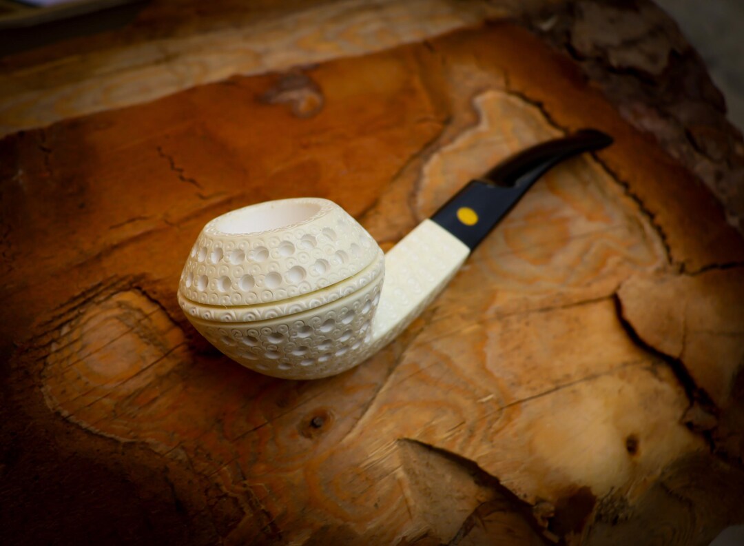 Squat Bulldog Meerschaum Pipe - Etsy