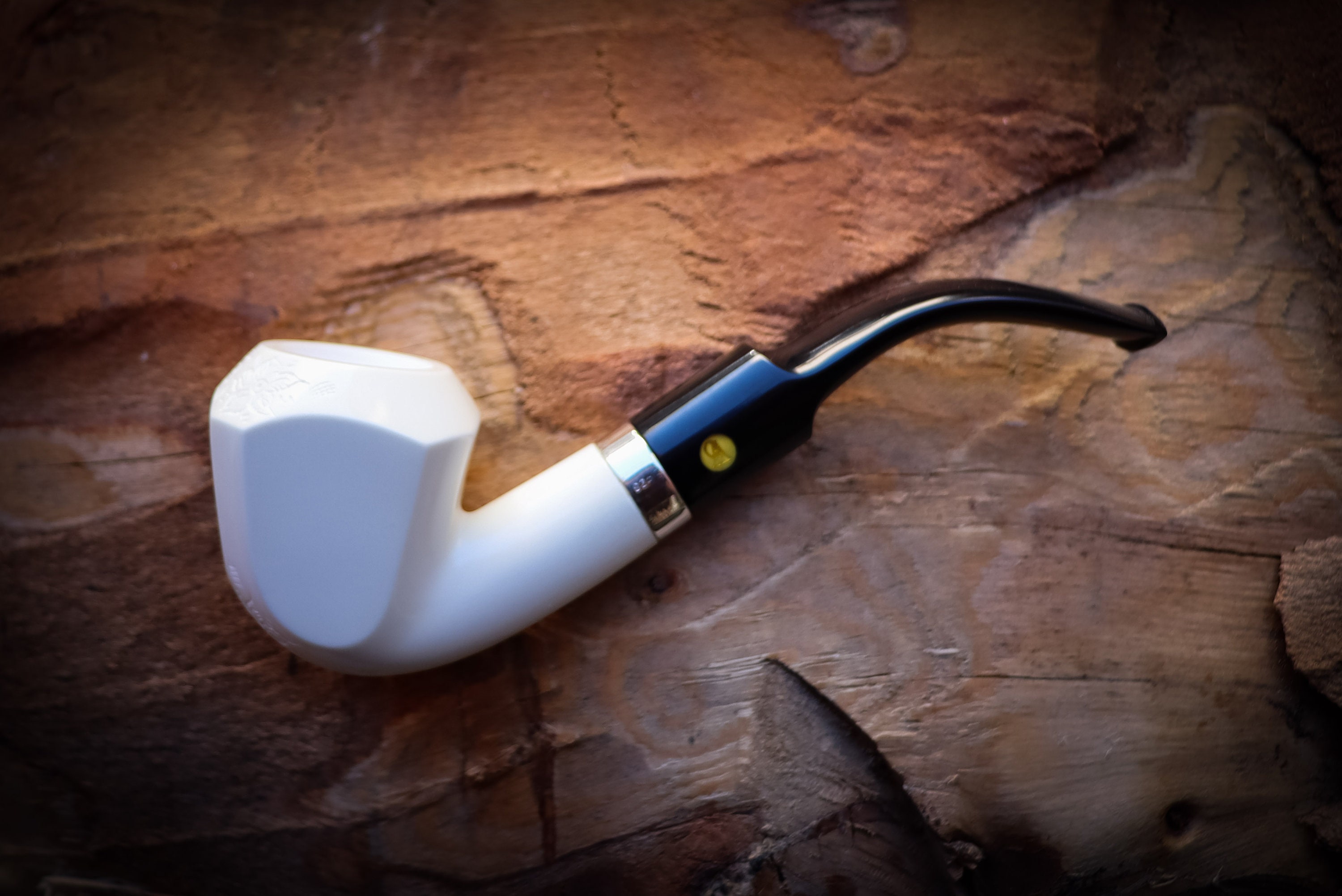 Silver Smooth Special Hand Crafted Panel Model Meerschaum Pipe - Etsy