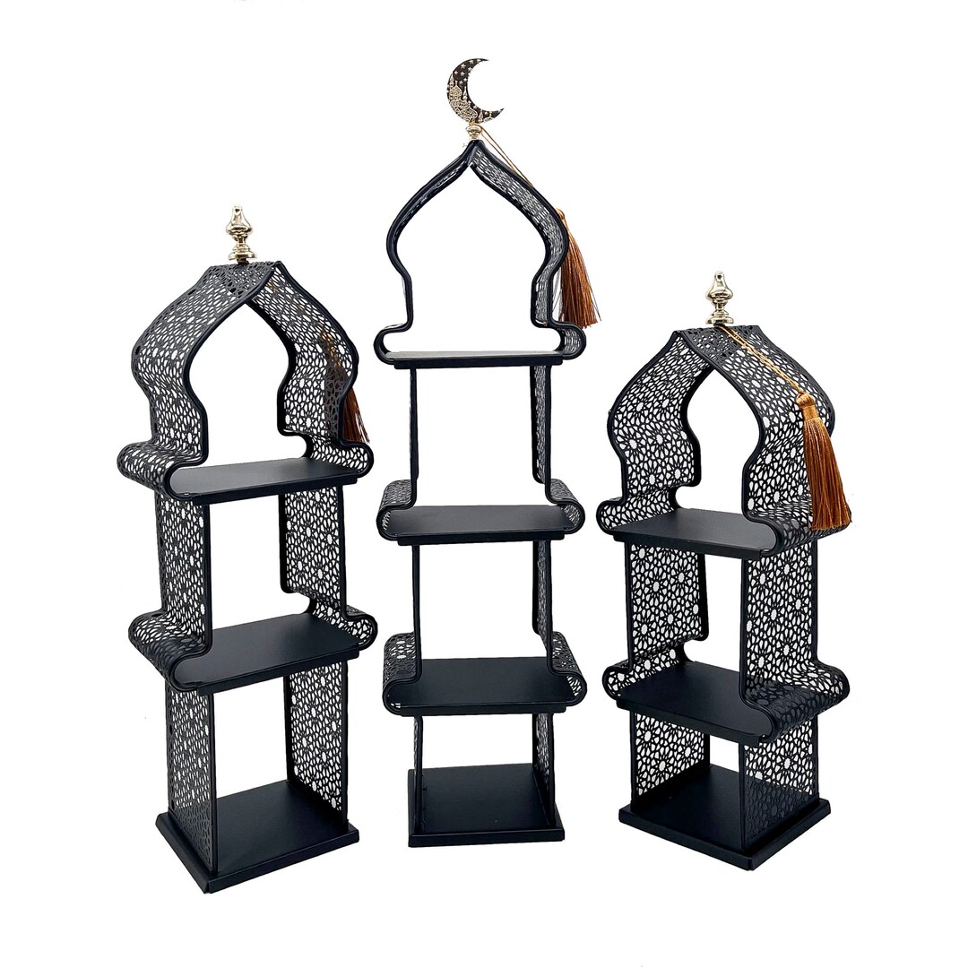 Three Tier Three Piece Masjid Inspired Ramadan / Eid Decor. Elegant ...