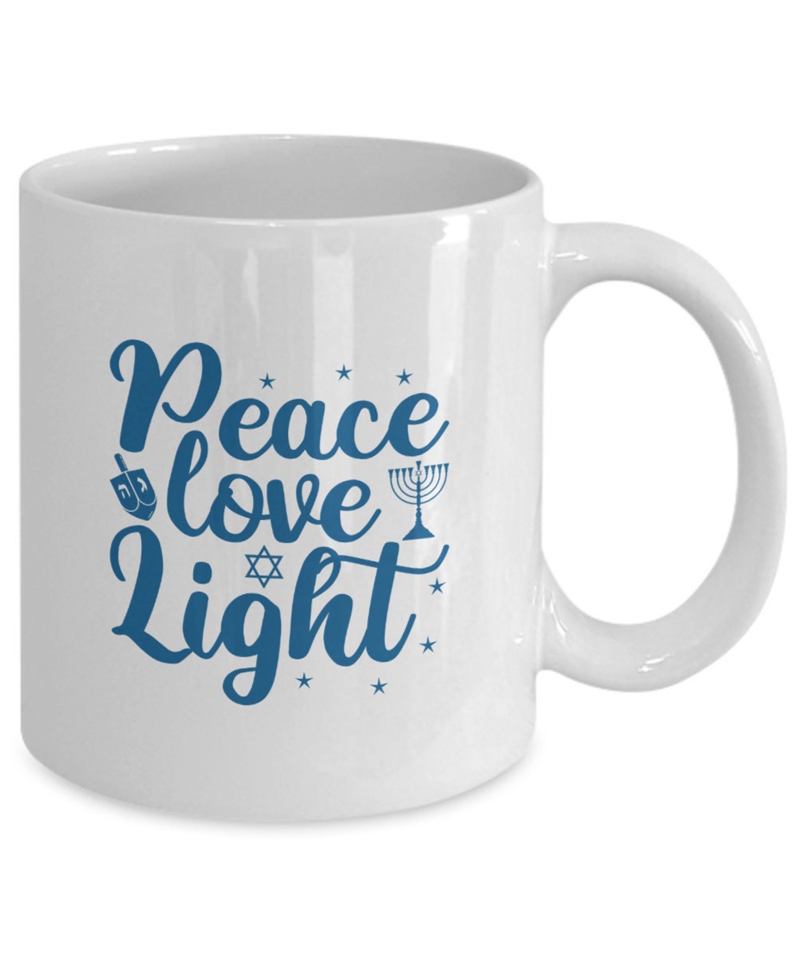 Happy Hanukkah Mug, Hanukkah Decor, Celebrate Hanukkah, Hanukkah Gift ...