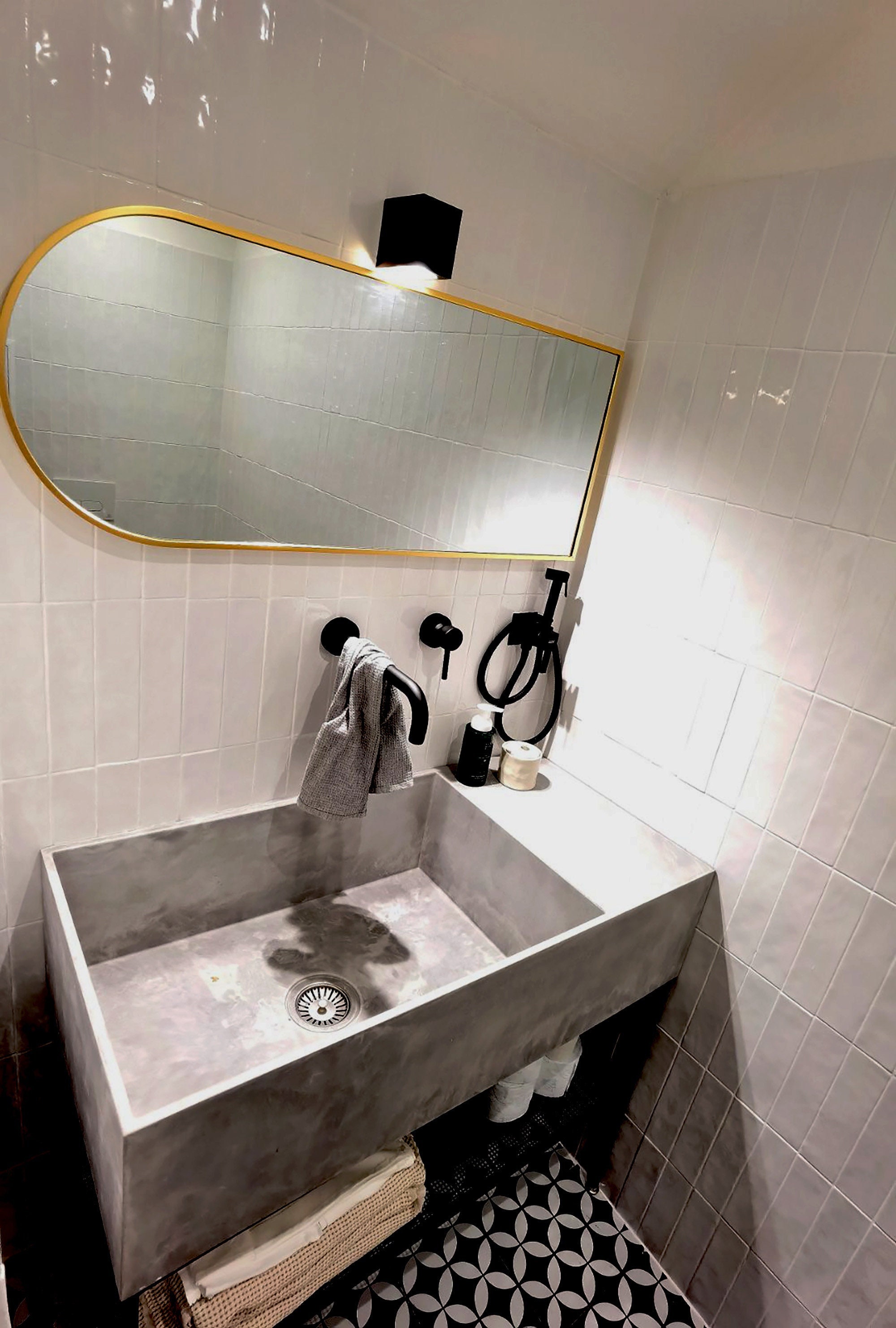 Bathroom Concrete Vanities