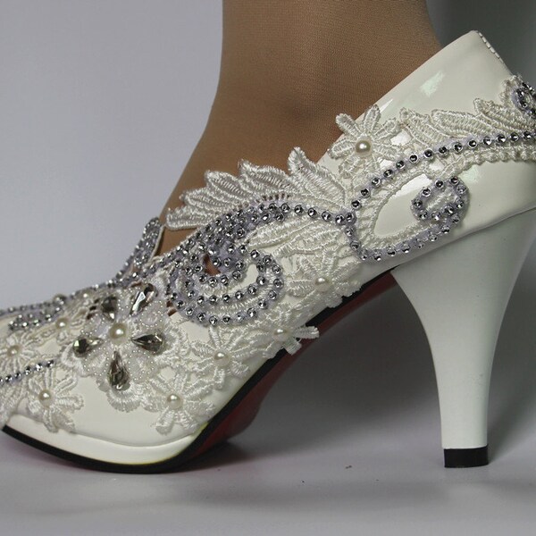 Crystal Bridal Shoes - Etsy