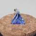 Siberian Blue Quartz Pyramid Pendant, Blue Crystal, Spiritual Gifts ...