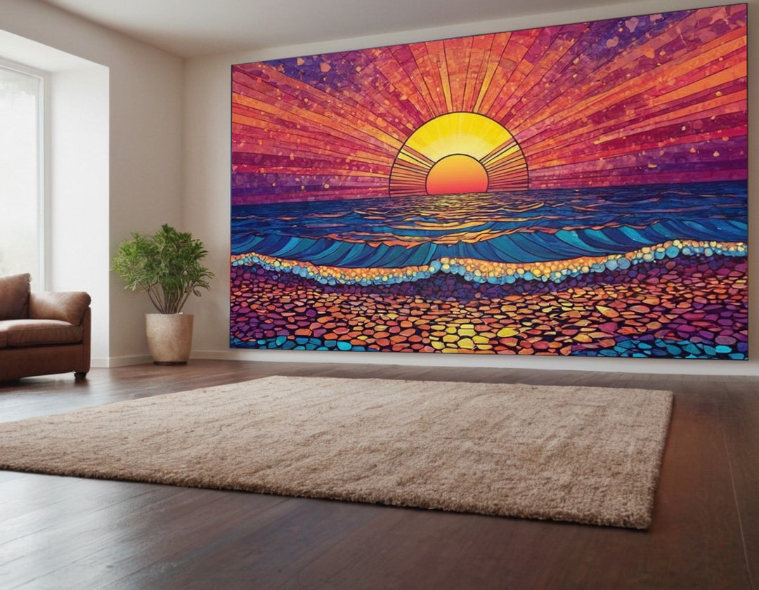 Poster Stampabile Sunsetvector - Poster Componibile in Formato A4 ...