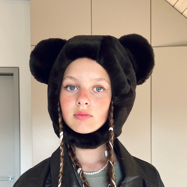 Teddy Bear Hat - Etsy