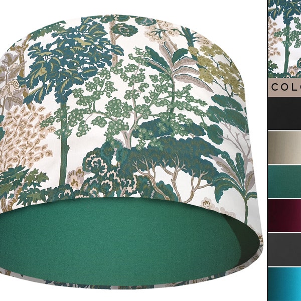 Green Lamp Shade - Etsy UK