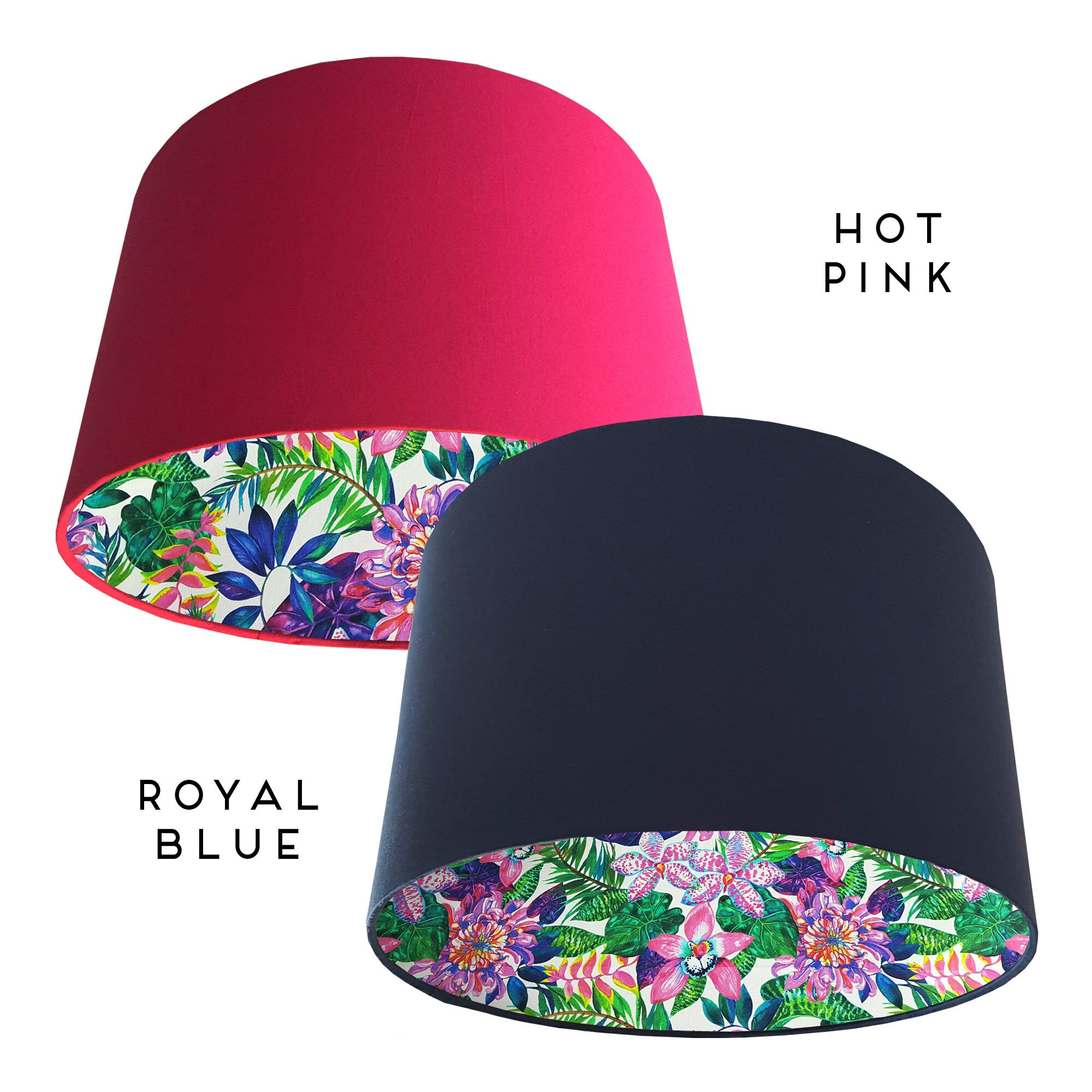 Floral Lampshade Tropical Light Shade Ceiling Light Shade | Etsy