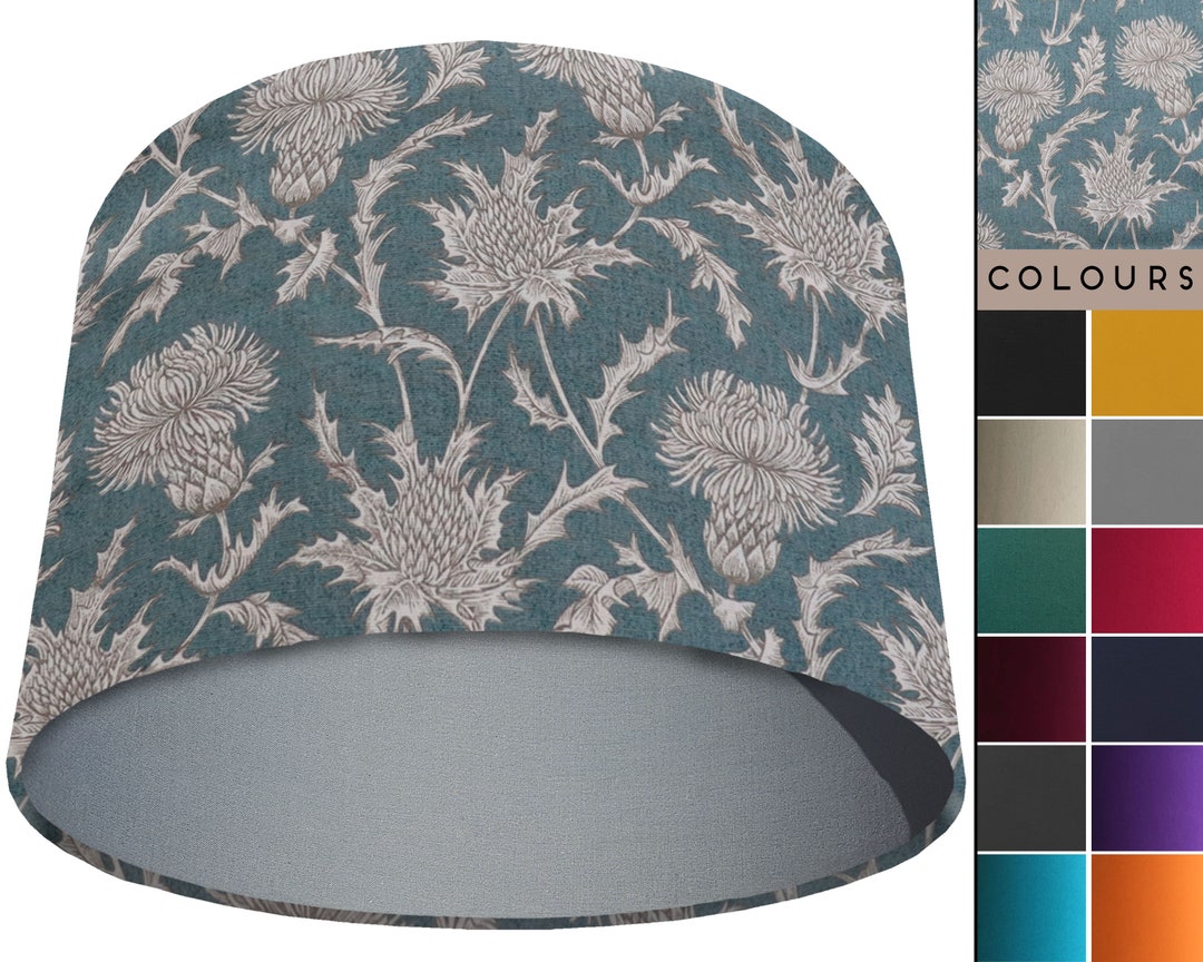 Teal Lampshade, Table Lamp Shade, Ceiling Light Shade, Ceiling ...