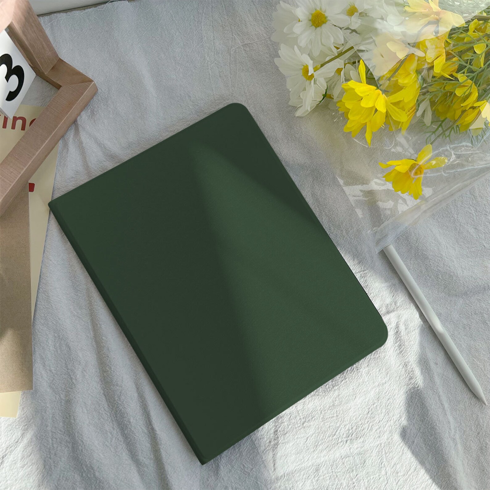 Dark Green Cover Case for Apple Ipad 9.7 10.2 - Etsy