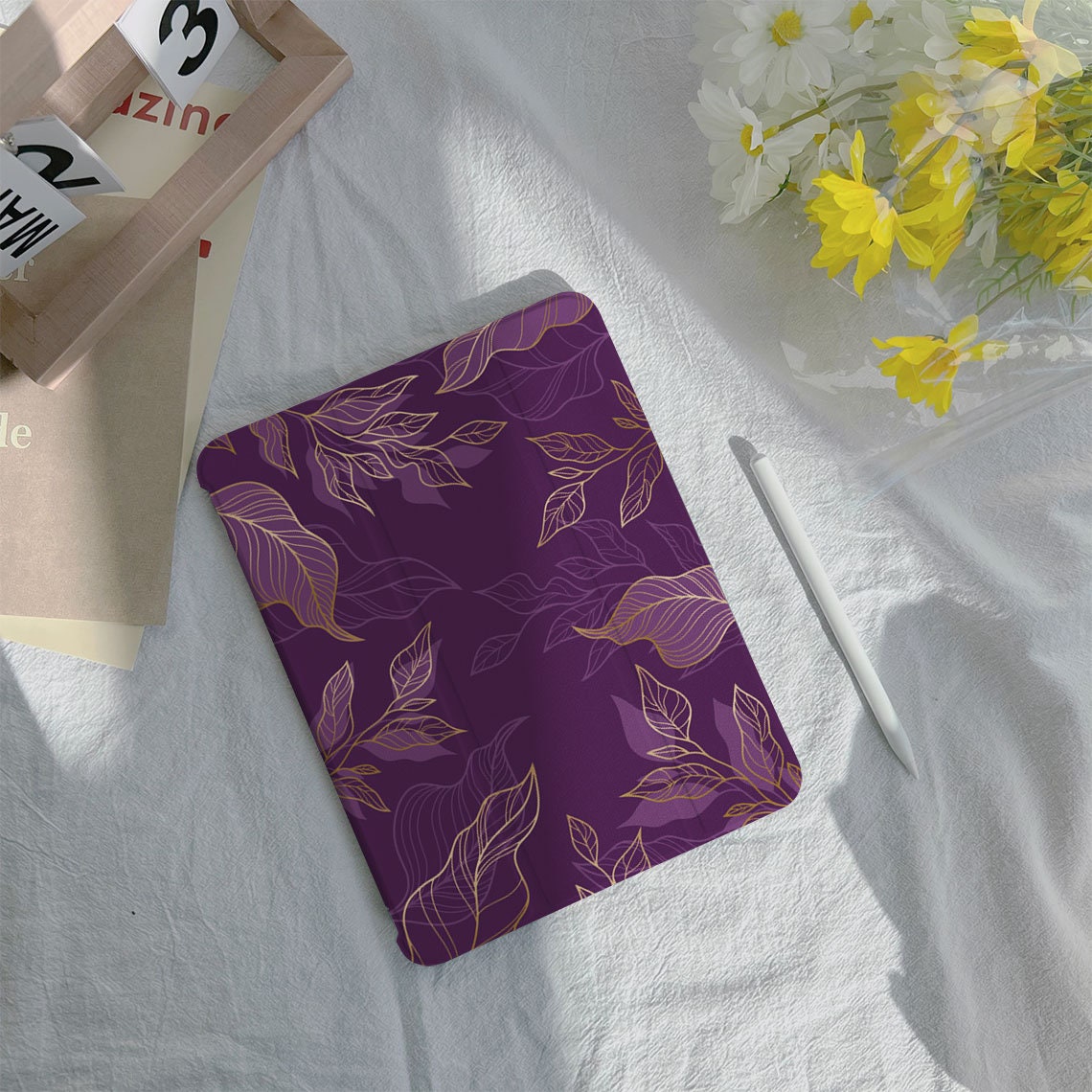 Gold Line Art Ink Drawing Cover Case for Apple Ipad 9.7 - Etsy