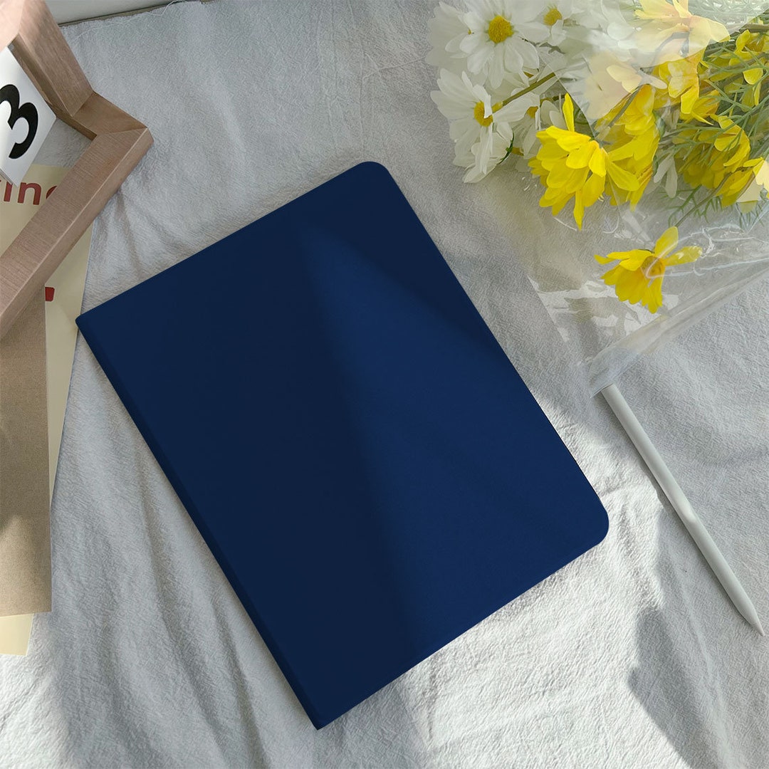 Navy Blue Cover Case for Apple iPad 9.7 10.2 - Etsy