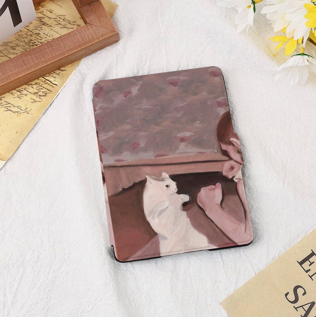 Oil Painting Funny Kindle Case for Kindle 11 Paperwhite 1/2/3/4, Kindle ...
