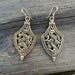 Bronze SIGMUND ESPELAND Viking Dragon Earrings With Sterling Silver ...