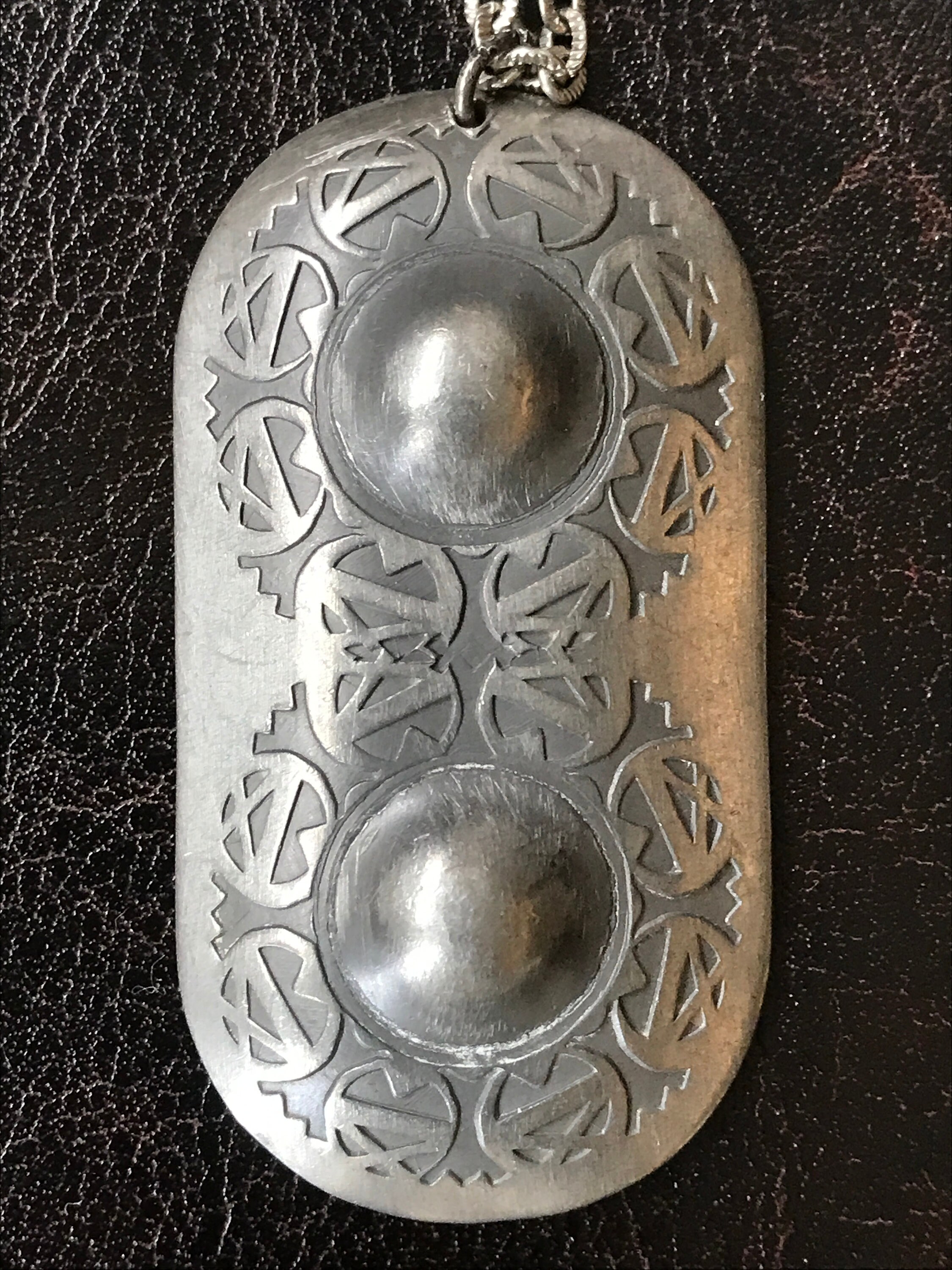 Rolf Buodd Pewter Vintage Handmade Norwegian Pewter Pendant | Etsy