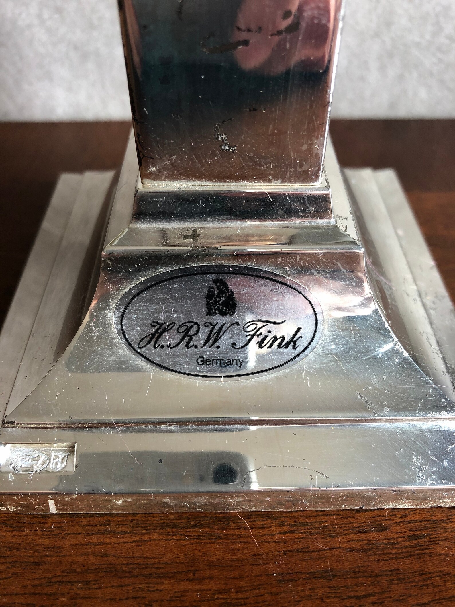 Vintage H.R.W.Fink Germany Silver Plated Candle Holder Henry | Etsy