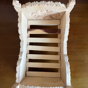 Traditional Norwegian Wood Carvings, Handmade Doll Cradle, Traditional ...