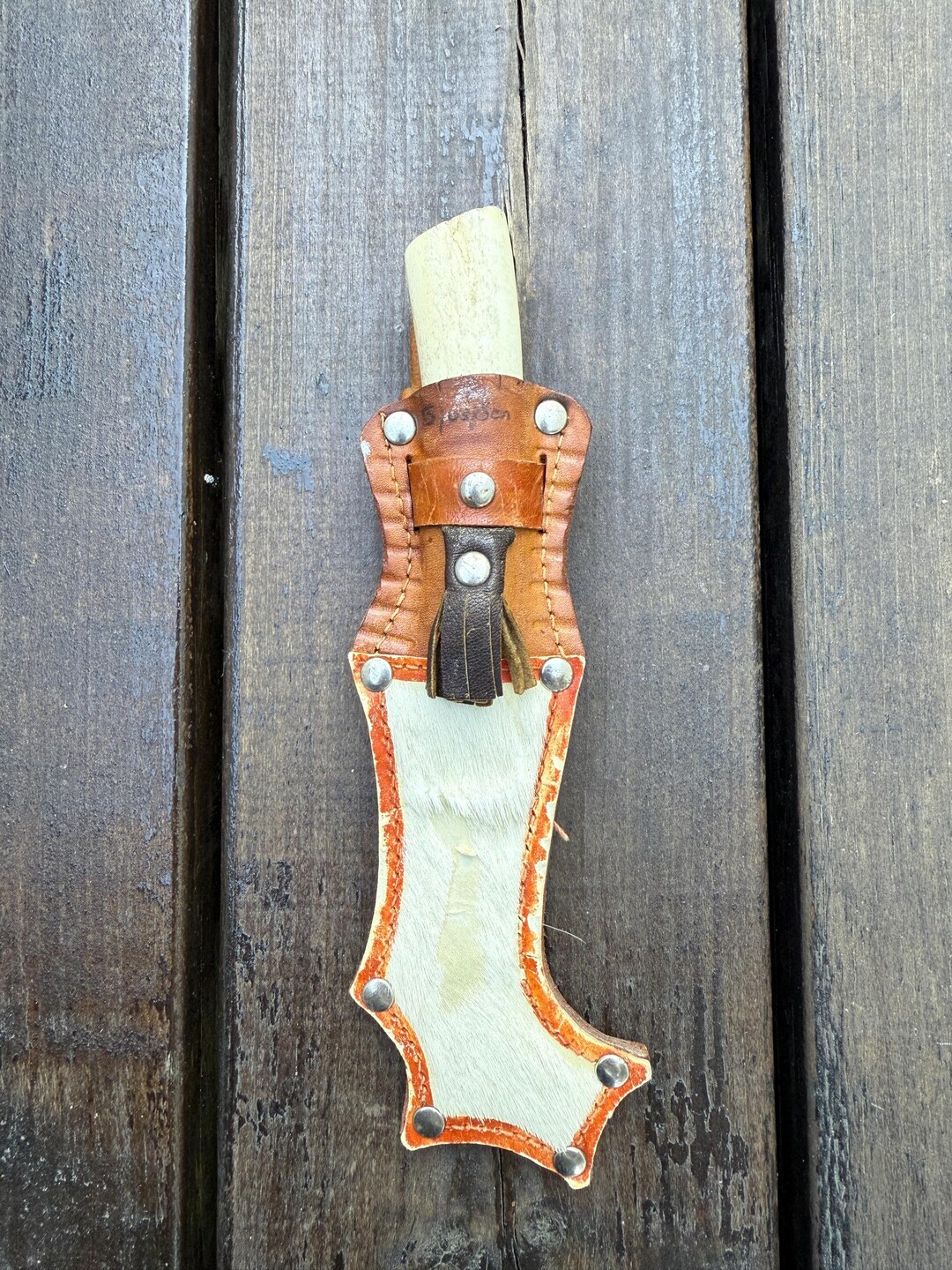 Sami People Hunting Knife, Fishing Knife in a Leather Sheath, People of ...