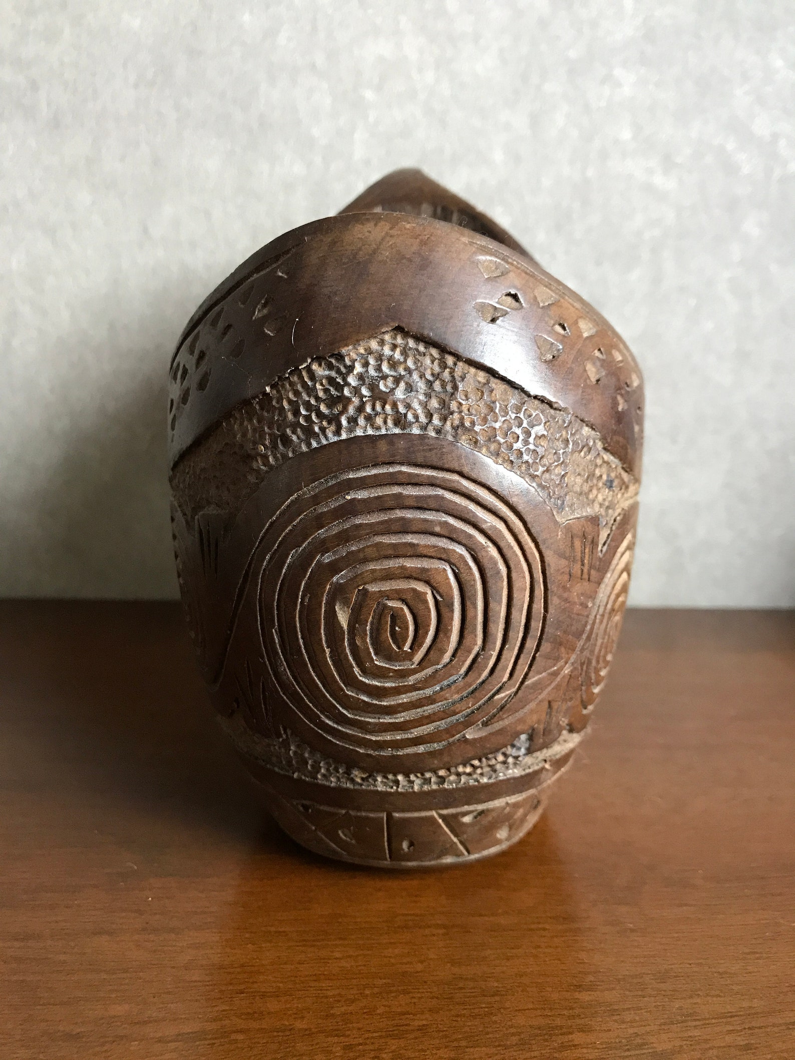 Kuuksa Kasa, Vintage Scandinavian Style Kuuksa Kasa, Wooden Cup, Signed ...