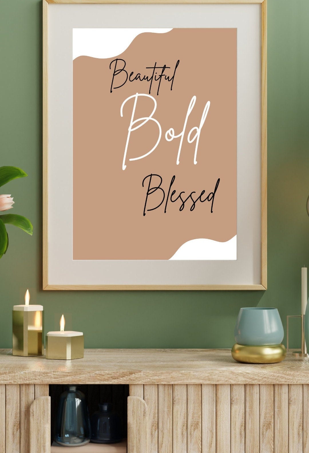 Beautiful, Bold, Blessed (digital Download) - Etsy