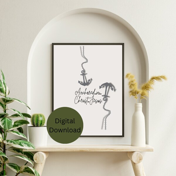 Anchored in Love - Etsy
