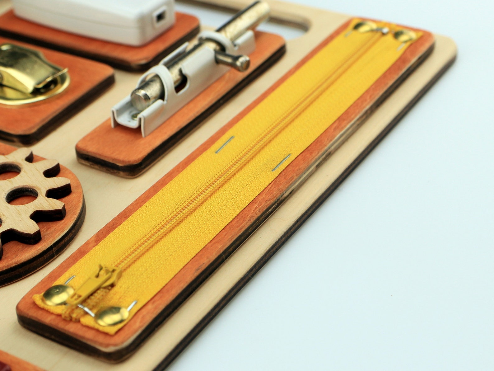 Sensory toys Stim toy with Gears Toddler busy board for | Etsy