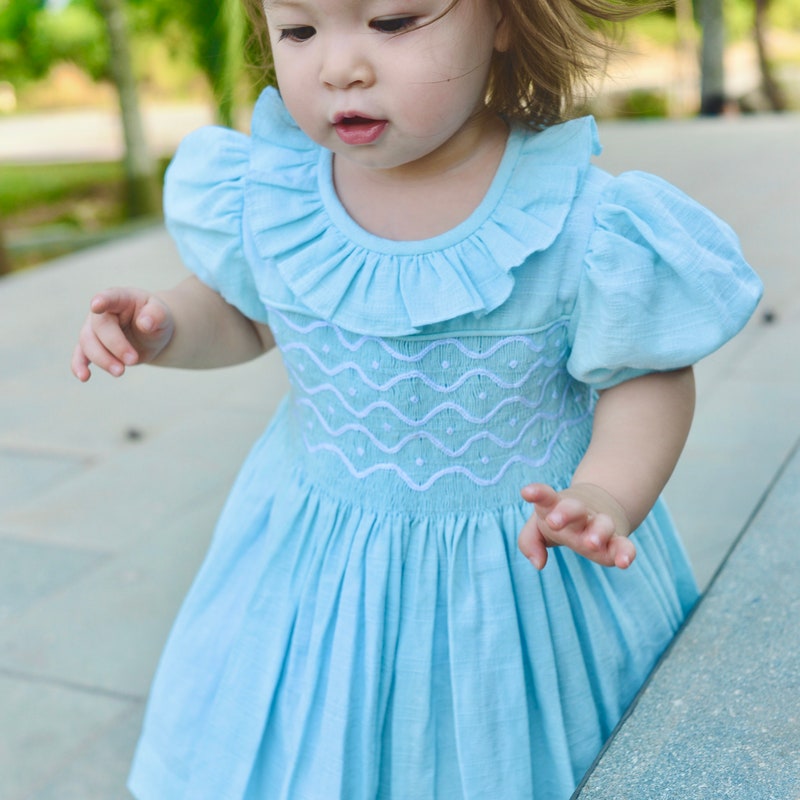 Smocked Dresses for Girls - Etsy