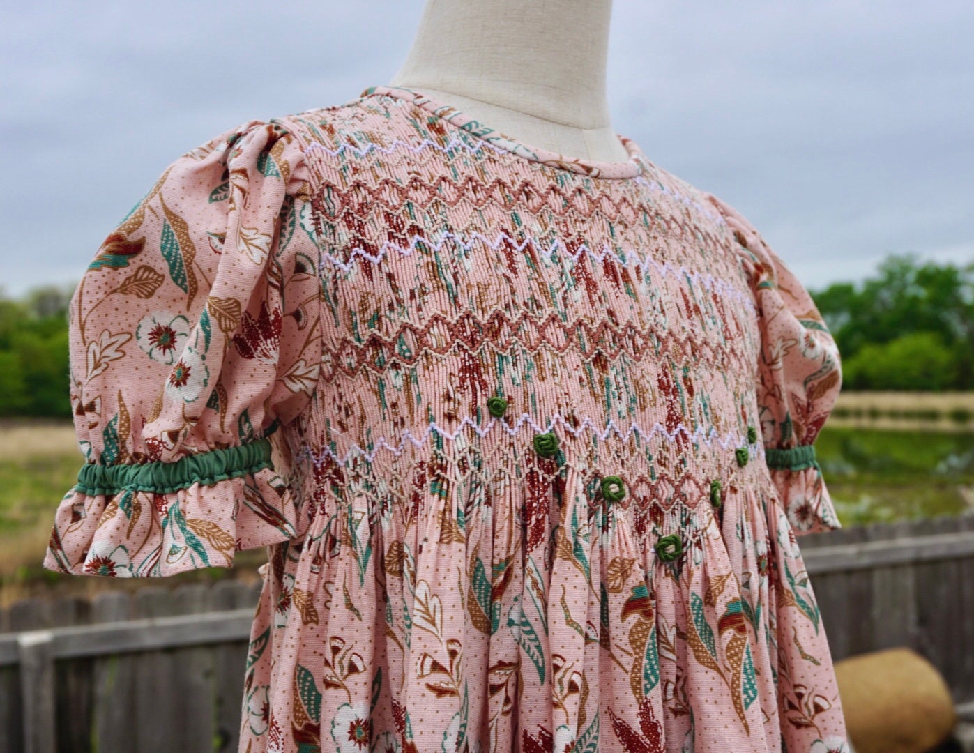 Smocked Dress Girls Summer Smocked Dress Vintage Girls Smocked Dress - Etsy