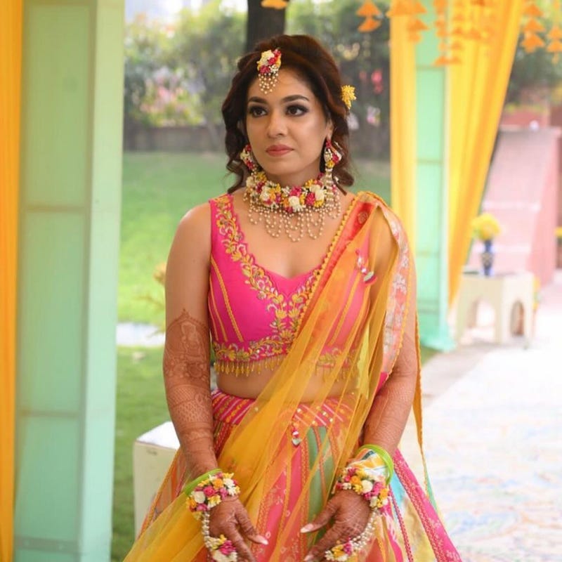 Flower Jewelry Haldi - Etsy