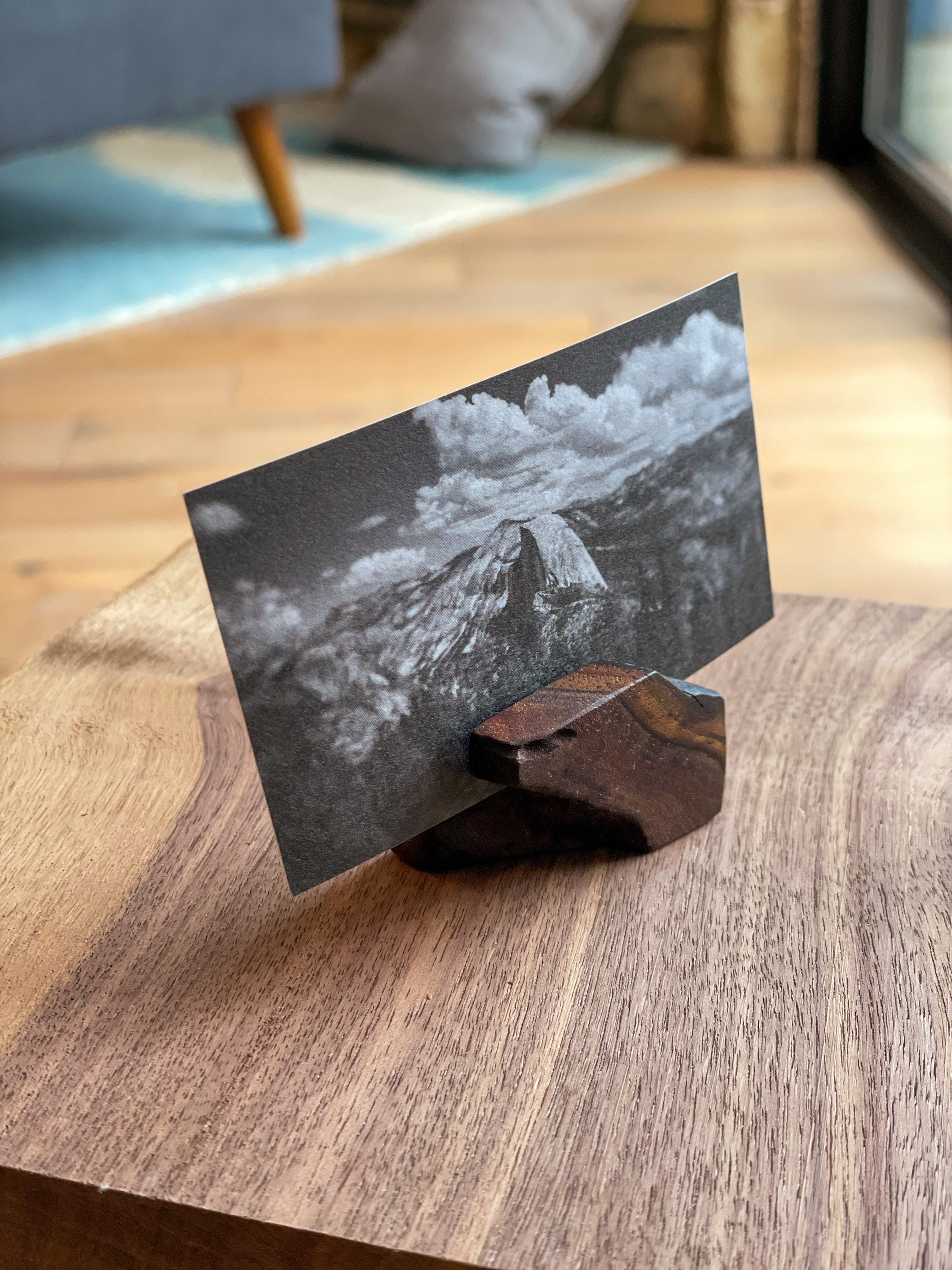 Business Card Holder Small Sign Stand - Etsy