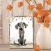 Whimsical Fall Dog Art, Autumn Home Decor Signs, Unique Dog Lover Gifts ...