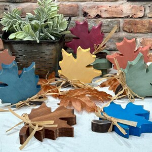 Wooden Leaves Fall Maple Leaves Rustic Autumn Foliage Fall - Etsy