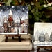 Rustic Winter Decor Wooden Sign With Easel, Whimsical Christmas Decor ...