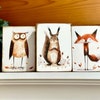 Wood Block Signs With Whimsical Turkeys, Thanksgiving Decor Ideas ...
