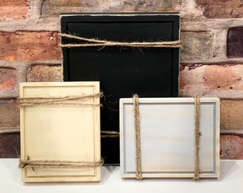 Wood Block Frame | Etsy