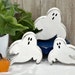 Wood Ghost Family Trio, Halloween Collectables, Spooky Home Decor ...