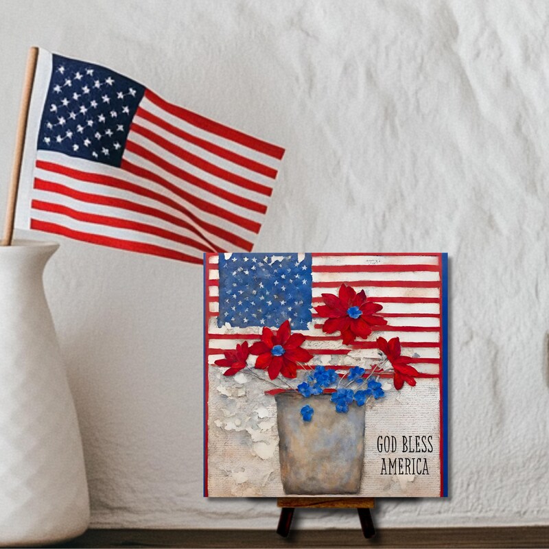 God Bless America Sign - Etsy