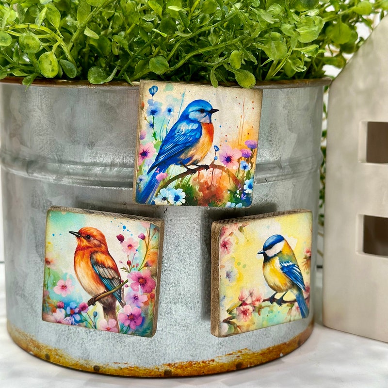 Decoupage Magnets - Etsy