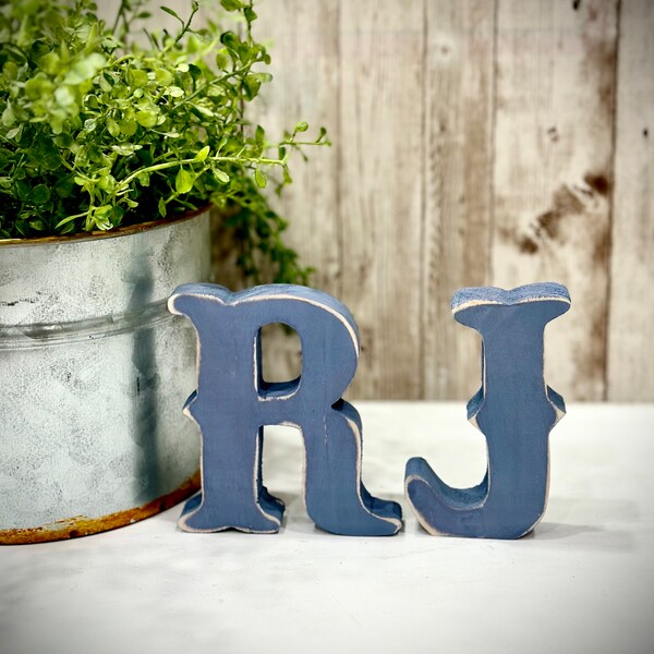 Wood Initials - Etsy