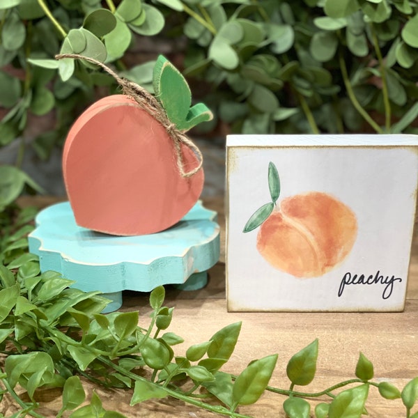 Farmhouse Peaches Sign - Etsy