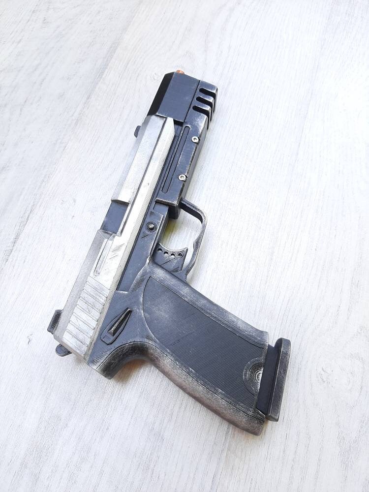 Lara Croft Pistol Gun Weapon From Tomb Raider HK 9mm Accurate - Etsy ...