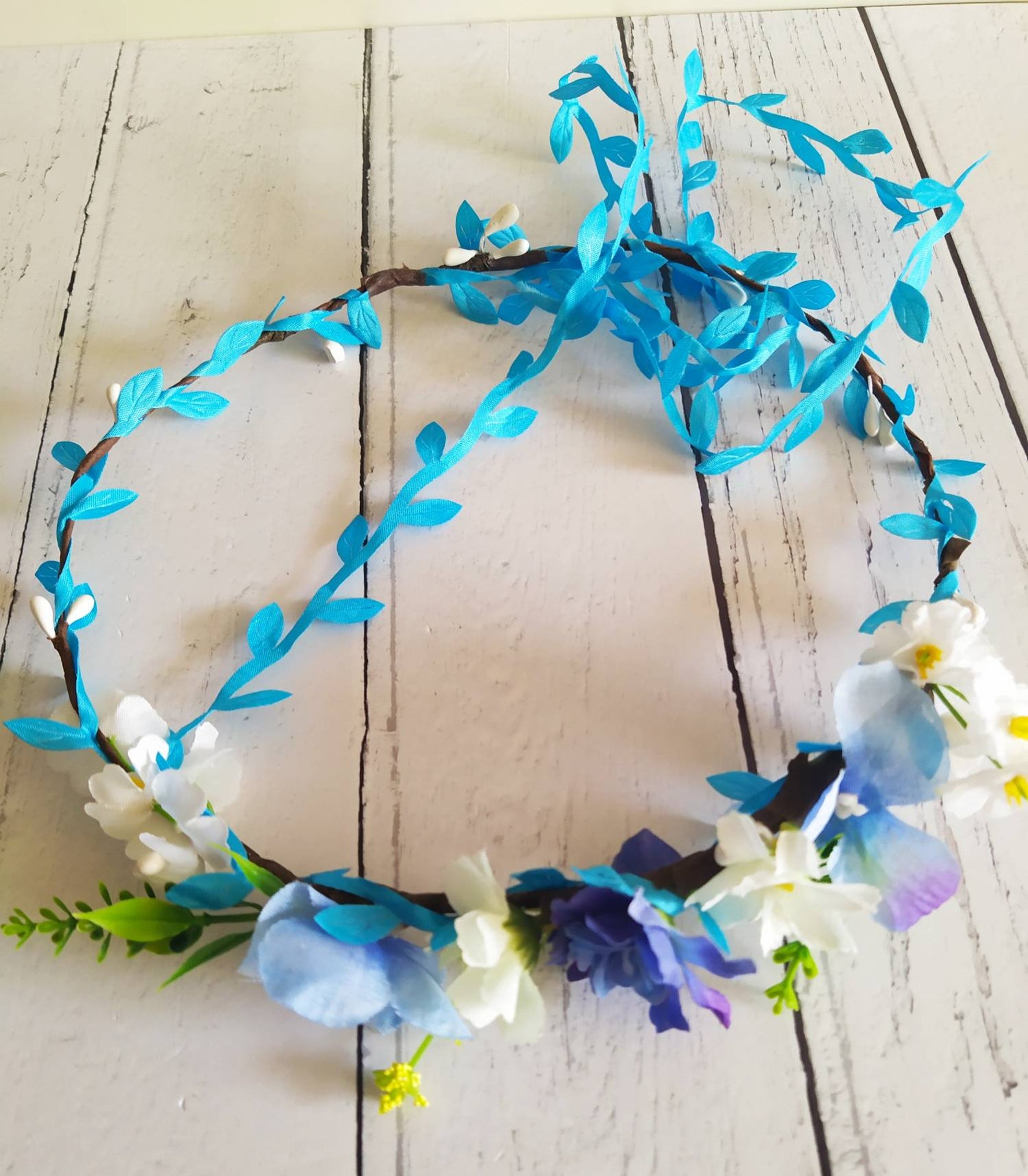 Childrens DIY Flower Crown Making Kit & Video Guide Childs - Etsy UK